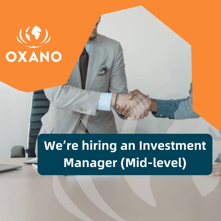 We’re hiring an Investment Manager (Mid-level)